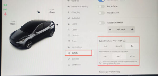 Tesla Cabin Overheat Protection Is Not Working