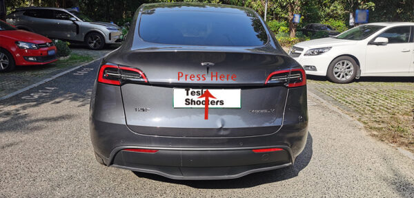 Trunk Open and Close and Adjusting Liftgate on Tesla Model Y