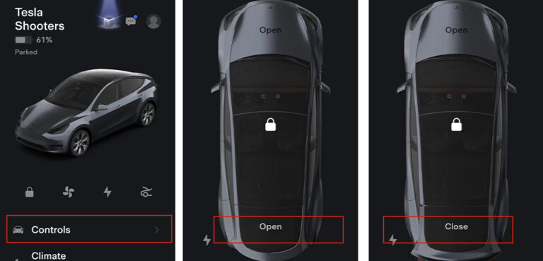 Trunk Open and Close and Adjusting Liftgate on Tesla Model Y