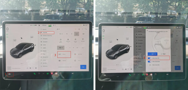 How To Adjust Tesla Mirrors (3,Y,S and X)