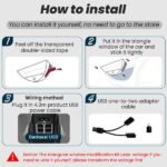 POP MART-DIY Tesla Side Triangle Window Decorative Light - Tesla Shooters